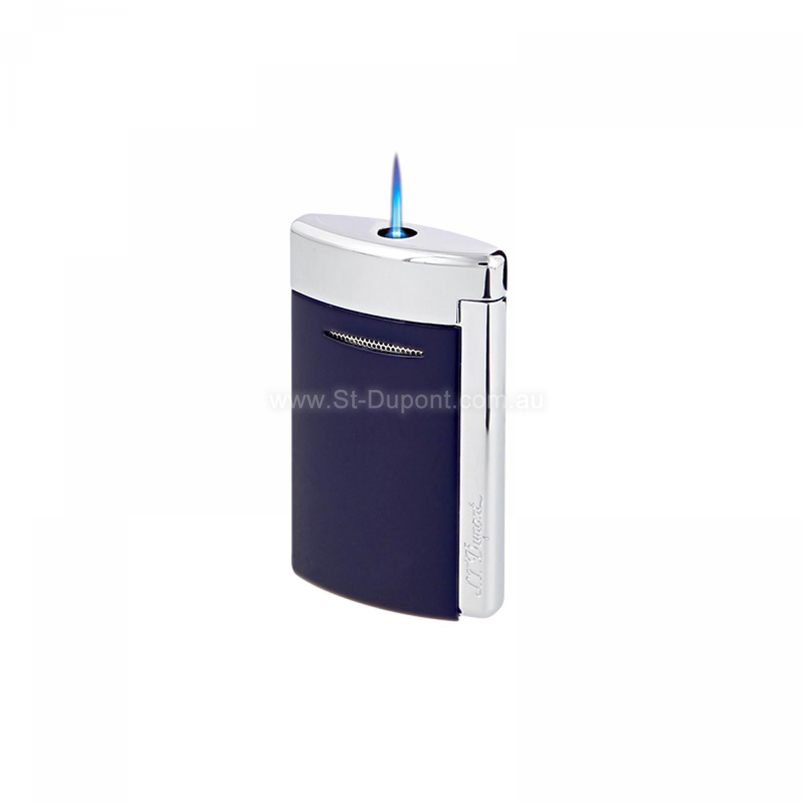 S.T. Dupont New Zealand. NAVY BLUE MINIJET LIGHTER
