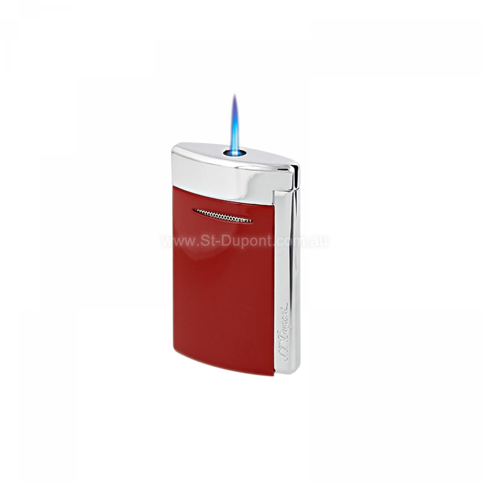 S.T. Dupont New Zealand. SHINY RED MINIJET LIGHTER