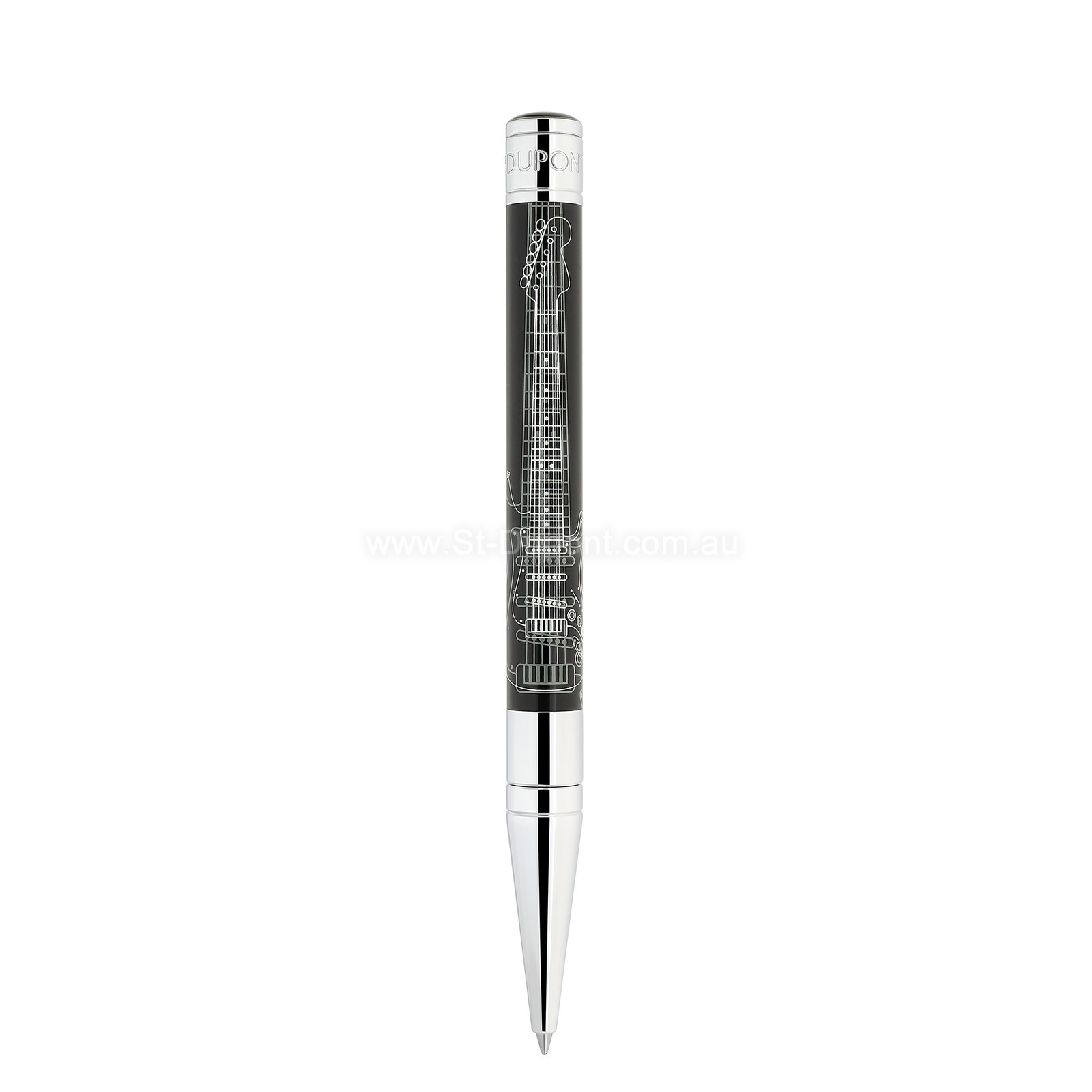 S.T. Dupont New Zealand. initial Ballpoint pen fender black